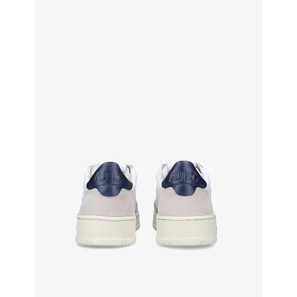 AUTRY Medalist Low-top Leather Trainers - White/navy