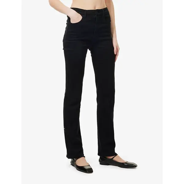 FRAME The Pencil Straight-leg Stretch-denim Jeans