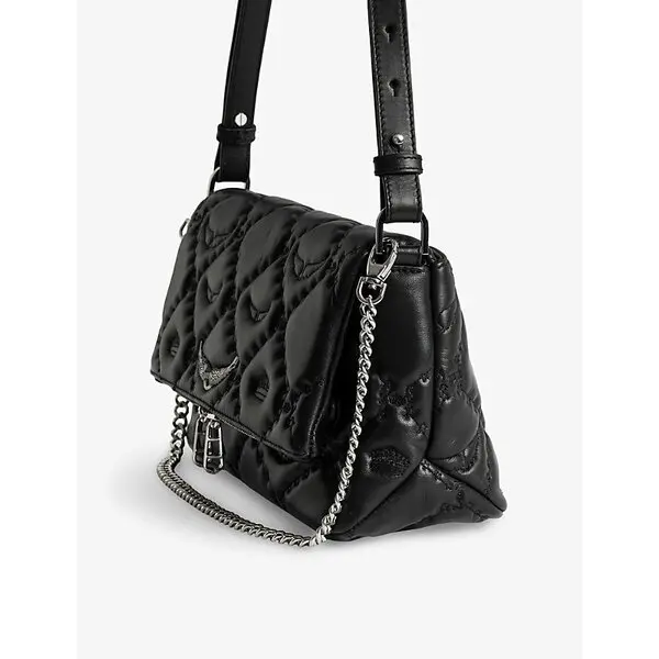 Zadig&Voltaire Rocky Ii Xl Leather Shoulder Bag