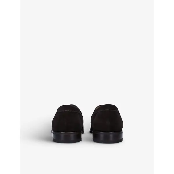 LOAKE Imperial Suede Loafers - Dark Brown