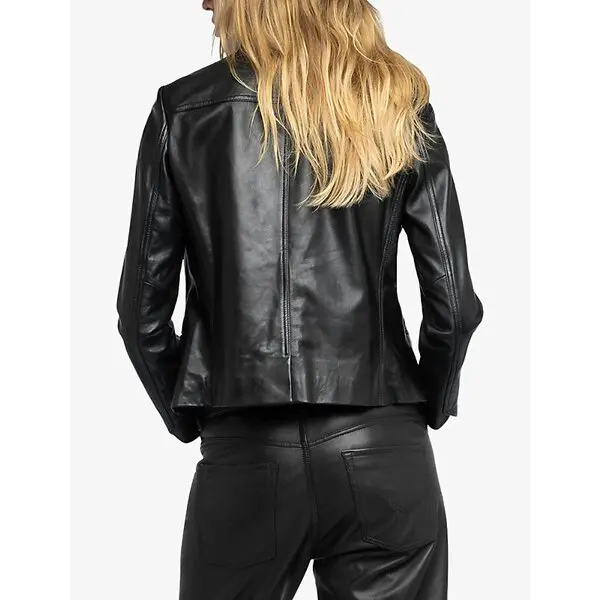 Zadig&Voltaire Liam Leather Jacket - Noir