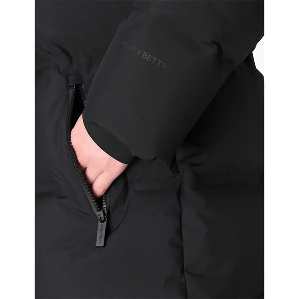 Sweaty Betty Nimbus Longline Shell Coat - Black