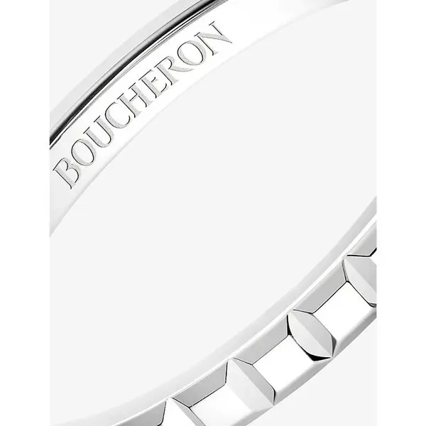 Boucheron Quatre Clou De Paris Platinum Ring - Silver