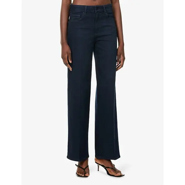 Paige Sasha Wide-leg Denim Jeans