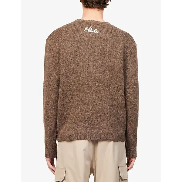 BELIER Bélier Alpaca Wool-blend Knitted Jumper