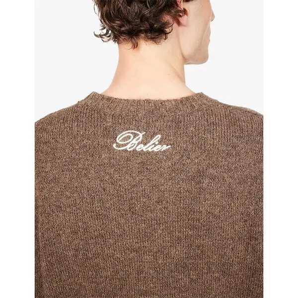 BELIER Bélier Alpaca Wool-blend Knitted Jumper