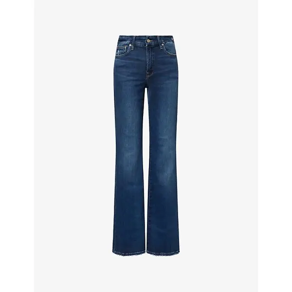 Good American Stretch-denim Bootcut Jeans - Indigo511