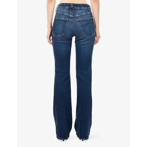 Good American Stretch-denim Bootcut Jeans