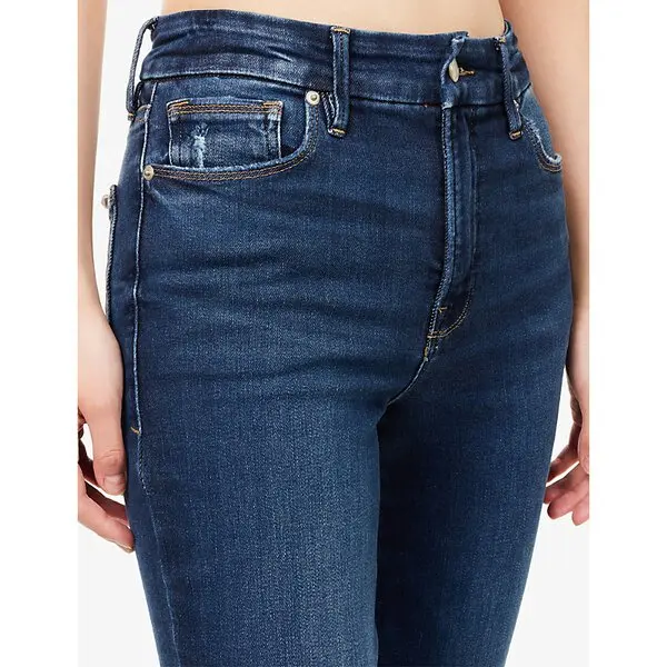 Good American Stretch-denim Bootcut Jeans