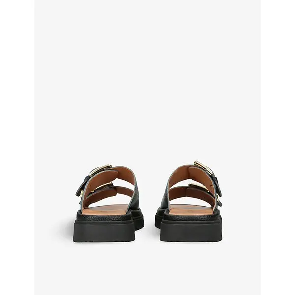 Carvela Pavilion Buckle-strap Leather Sandals
