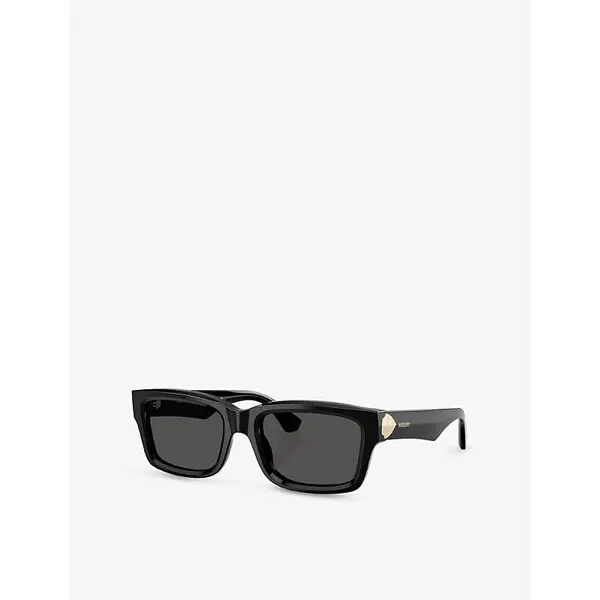 Burberry Be4443 Rectangle-frame Acetate Sunglasses