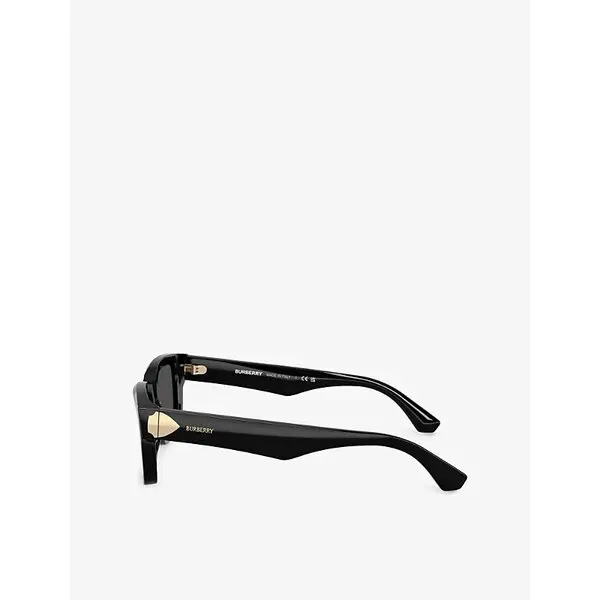 Burberry Be4443 Rectangle-frame Acetate Sunglasses