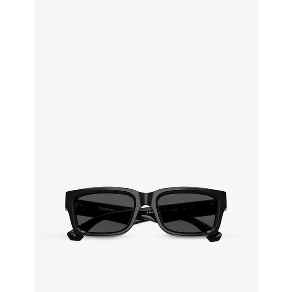 Burberry Be4443 Rectangle-frame Acetate Sunglasses