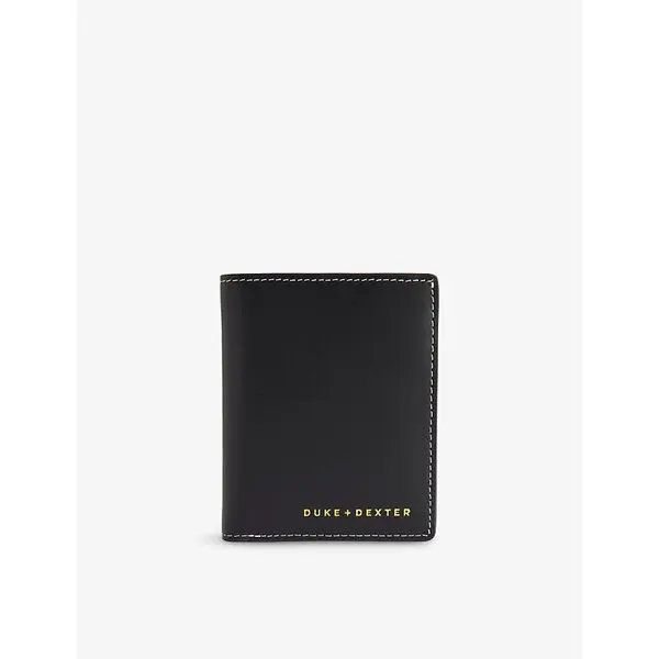 DUKE + DEXTER Dean Cherry Leather Wallet