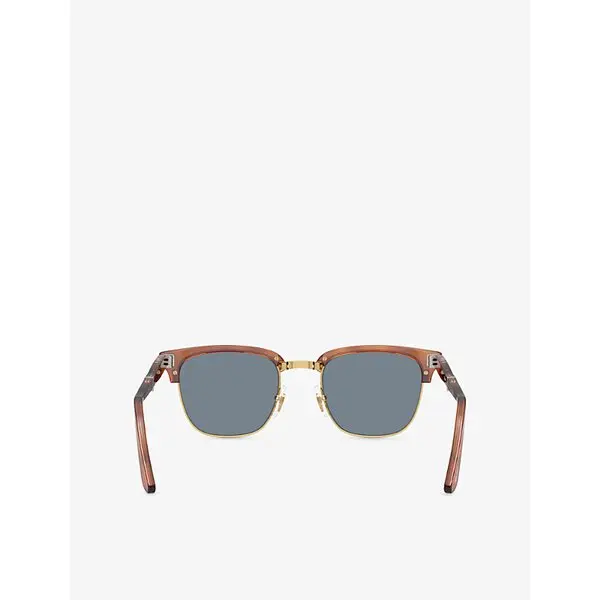 Persol Square-frame Acetate Sunglasses - Brown