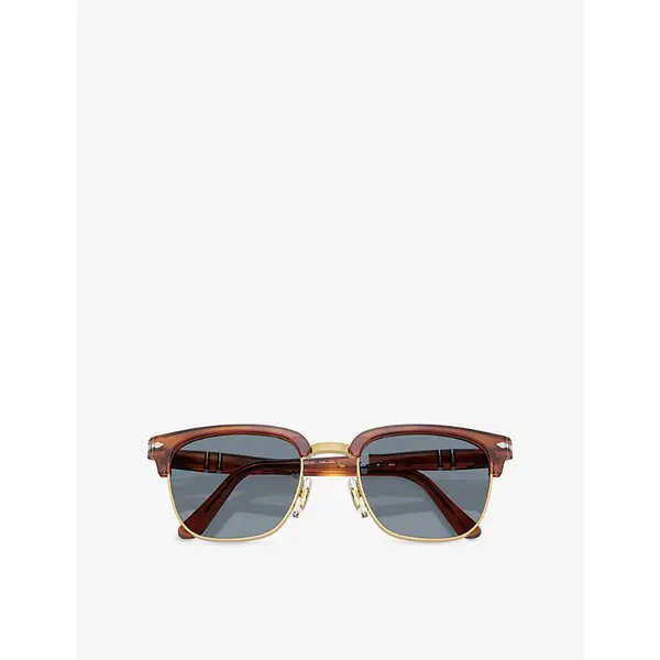Persol Square-frame Acetate Sunglasses - Brown