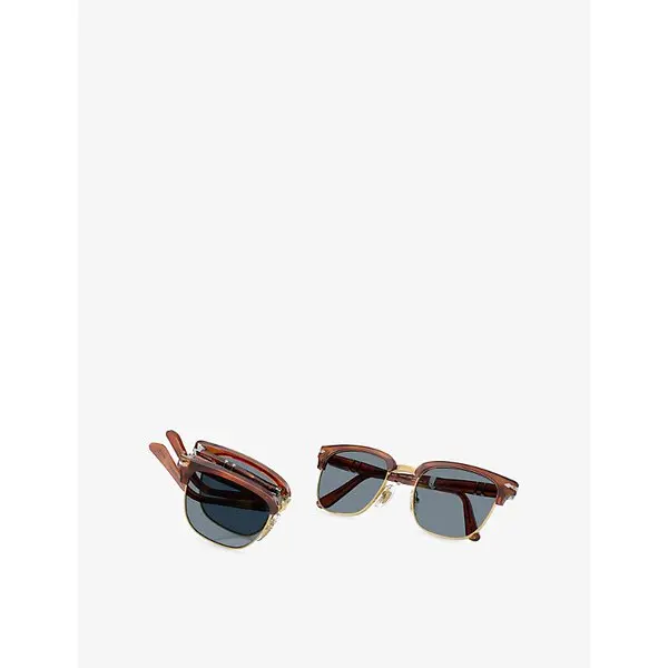 Persol Square-frame Acetate Sunglasses - Brown
