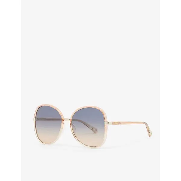 Chloé Square-frame Polyamide Sunglasses