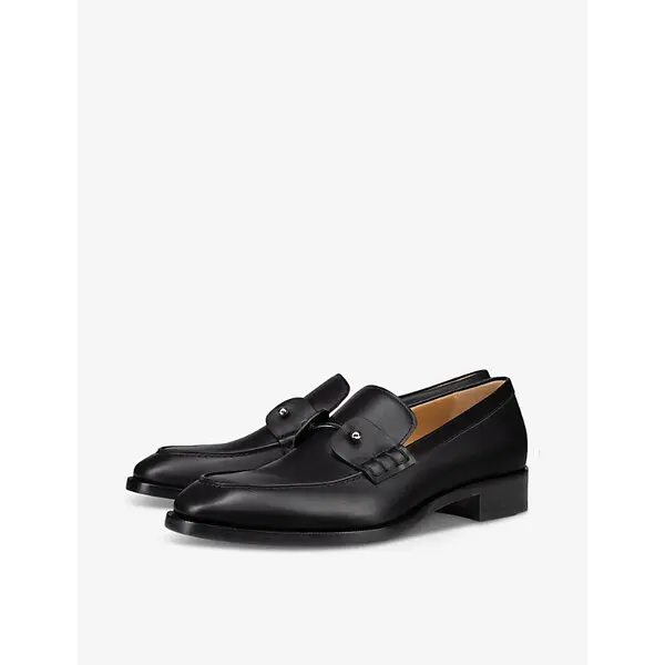 CHRISTIAN LOUBOUTIN Chambelimoc Calf-leather Derby Shoes