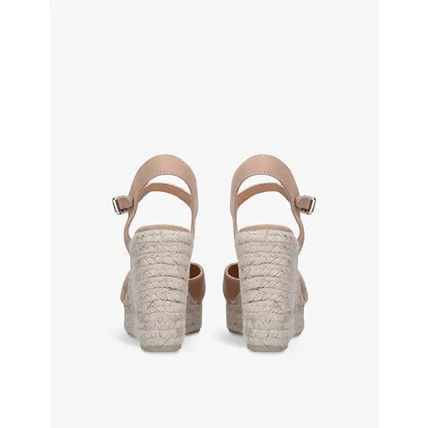 CastaÑer Blaudell Suede Wedge Espadrilles