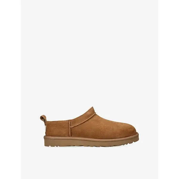 UGG Classic Micro Suede Slip-on Boots - Tan