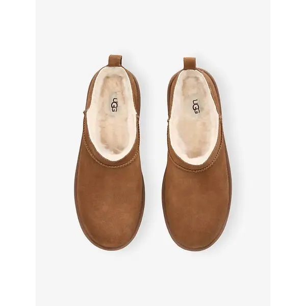 UGG Classic Micro Suede Slip-on Boots - Tan