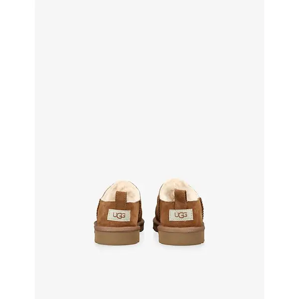 UGG Classic Micro Suede Slip-on Boots - Tan