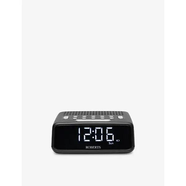 ROBERTS Ortus Fm Radio Clock - Black