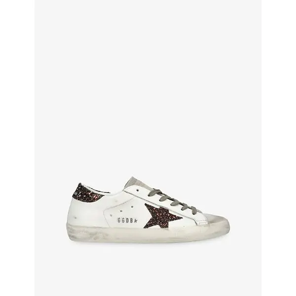 GOLDEN GOOSE Superstar Leather Trainers - Bone/comb
