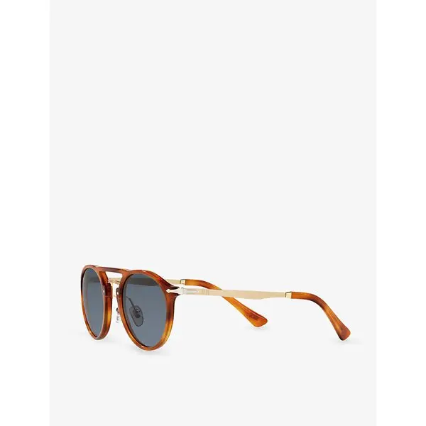 Persol Phantos-frame Acetate Sunglasses - Brown