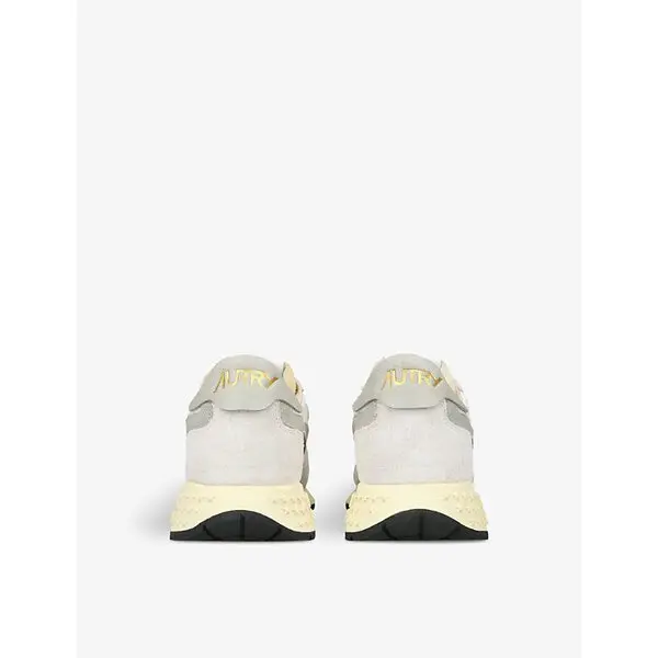 AUTRY Reelwind Leather And Nylon Low-top Trainers - White/oth