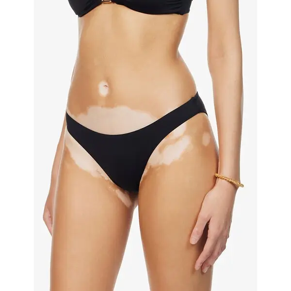 Melissa Odabash Barcelona High-leg Mid-rise Bikini Bottoms - Black