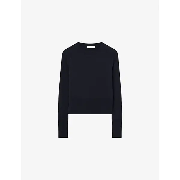 JOSEPH Melby Long-sleeved Cashmere Jumper - Black