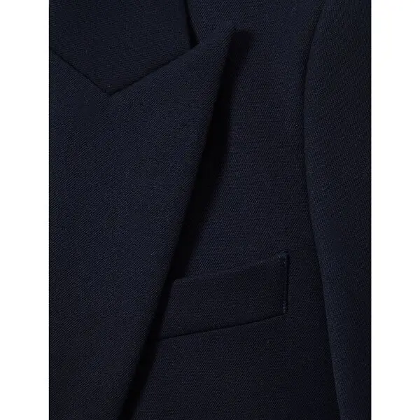 REISS Gabi Single-breasted Blazer - Navy