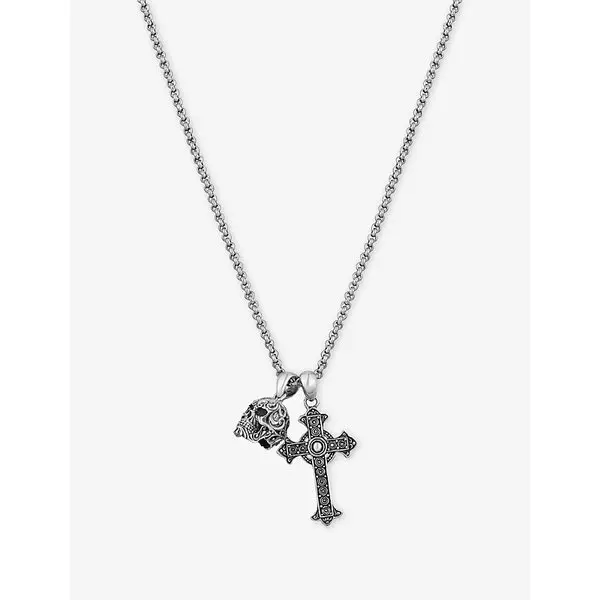 CLOCKS AND COLOURS High Noon Sterling Necklace - Silver