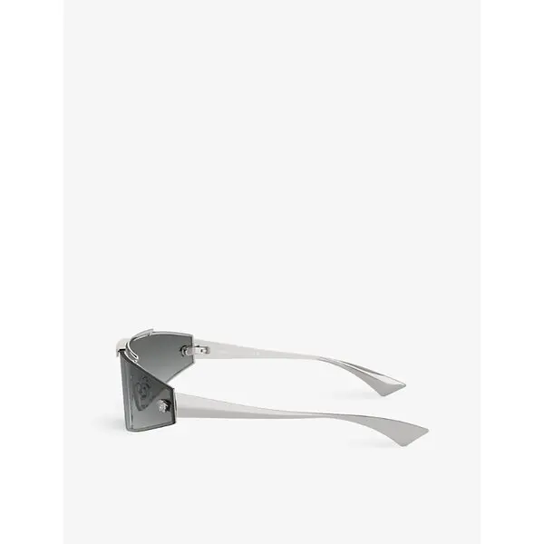 Versace Logo-embellished Irregular Acetate Sunglasses