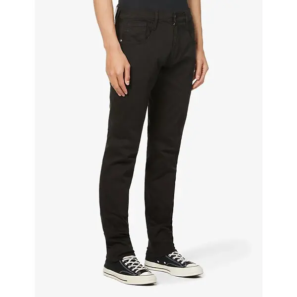 REPLAY Anbass Hyperflex Slim-fit Stretch-denim Jeans