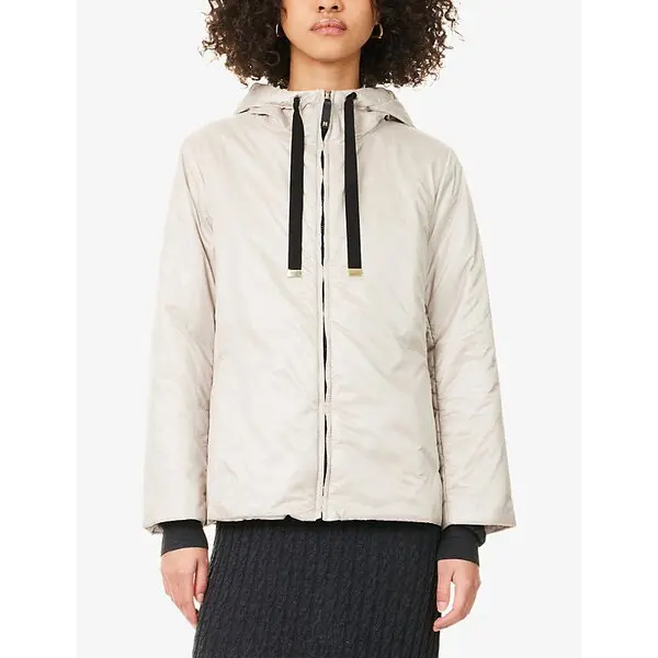 Max Mara Padded Water-repellent Hooded Jacket