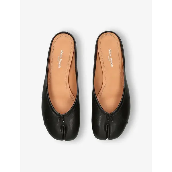 MAISON MARGIELA Tabi Split-toe Leather Ballet Flats