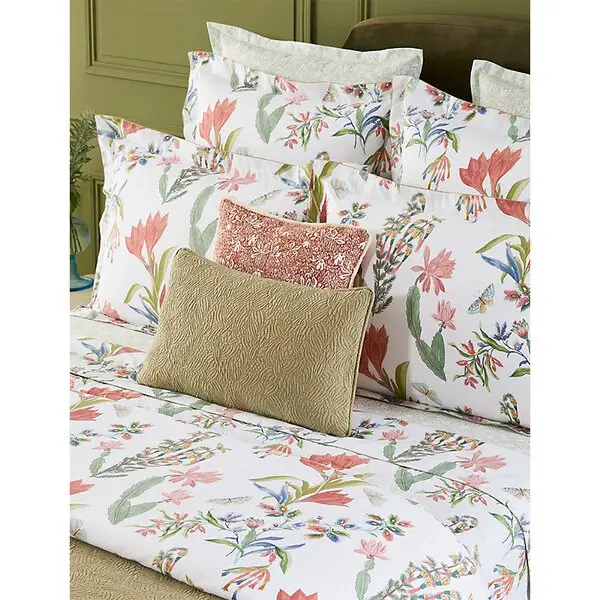 YVES DELORME Eze Cotton Duvet Cover