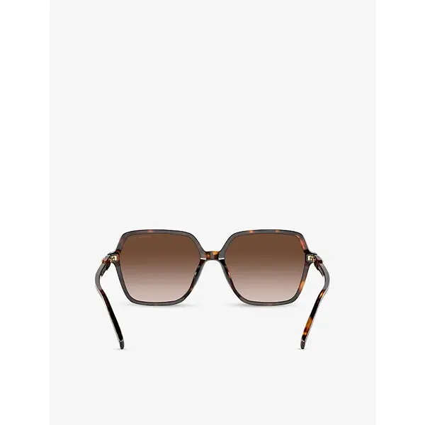 Michael Kors Jasper Square-frame Acetate Sunglasses - Brown