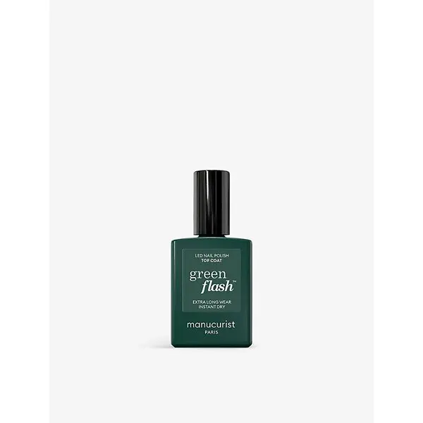 MANUCURIST Green Flash Top Coat 15ml - Transparent