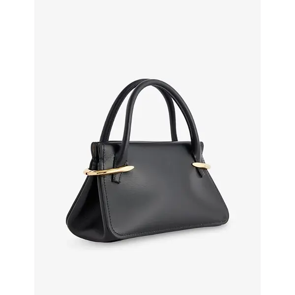 Givenchy Mini Leather Top Handle Bag - Black