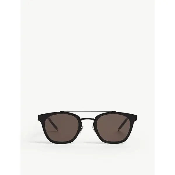 Saint Laurent Cat-eye Frame Sunglasses - Black