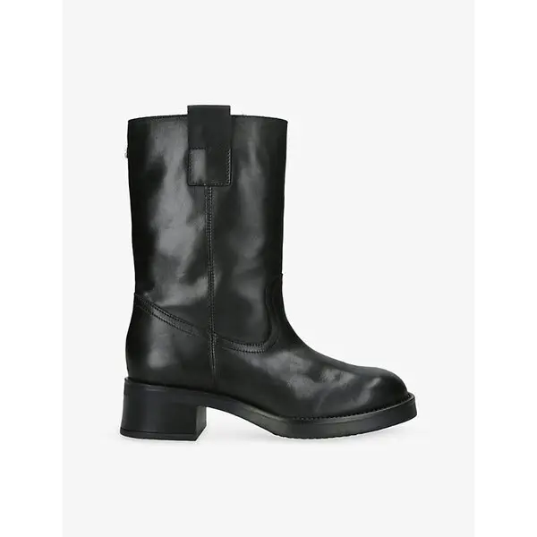 Steve Madden Benedict Leather Heeled Boots