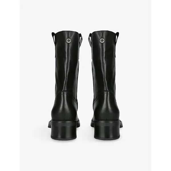 Steve Madden Benedict Leather Heeled Boots