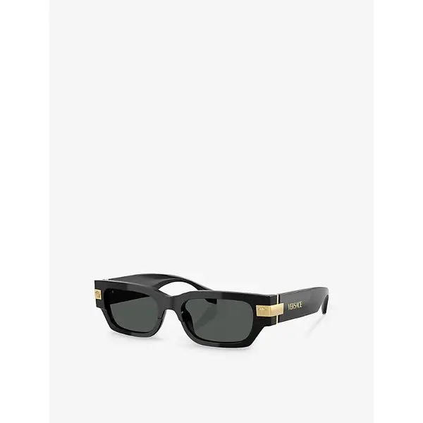Versace Ve4465 Rectangle Acetate Sunglasses