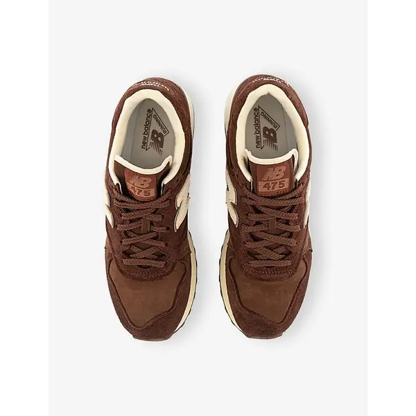 NEW BALANCE 475 Suede And Mesh Trainers