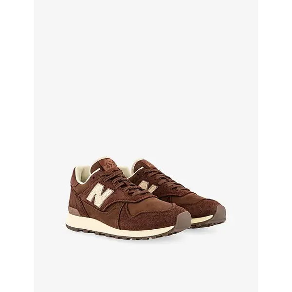NEW BALANCE 475 Suede And Mesh Trainers