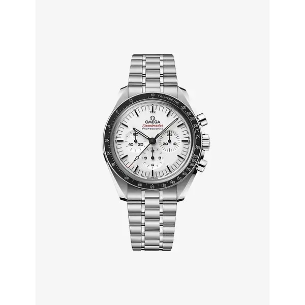 Omega Speedmaster Moonwatch Professional Steel Manual Chronograph Watch 42mm - White